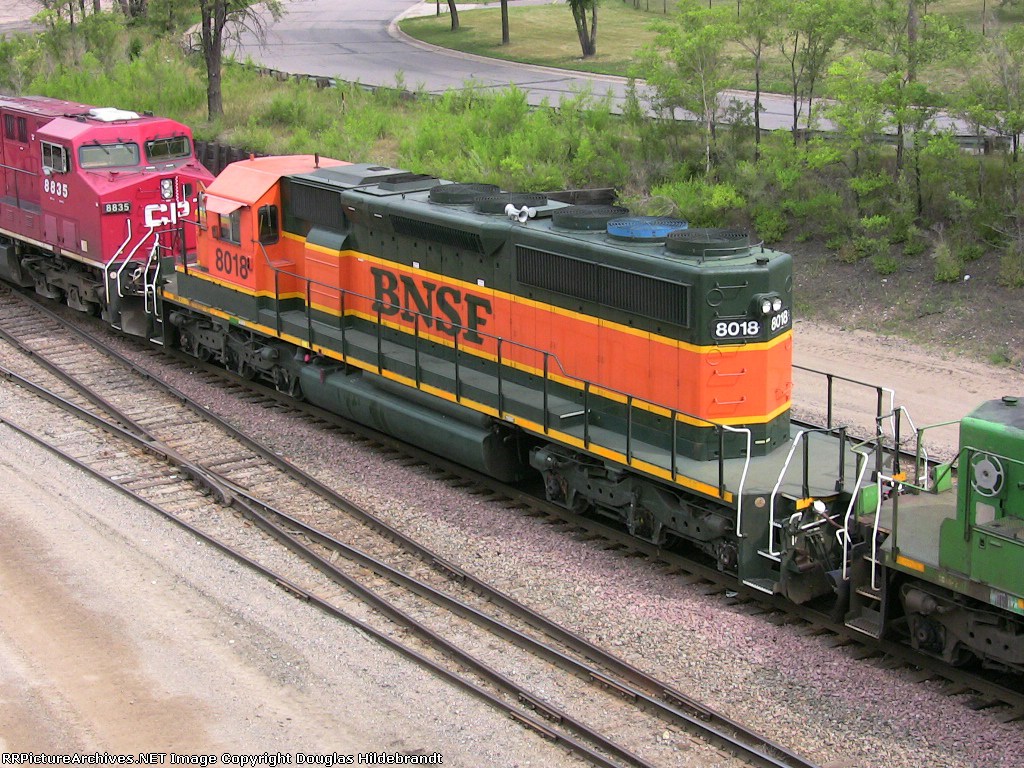 BNSF 8018